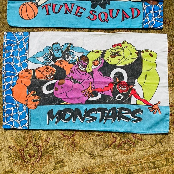 Michael Jordan | Bedding | Space Jam 996 Warner Bros Tune Squad Double ...